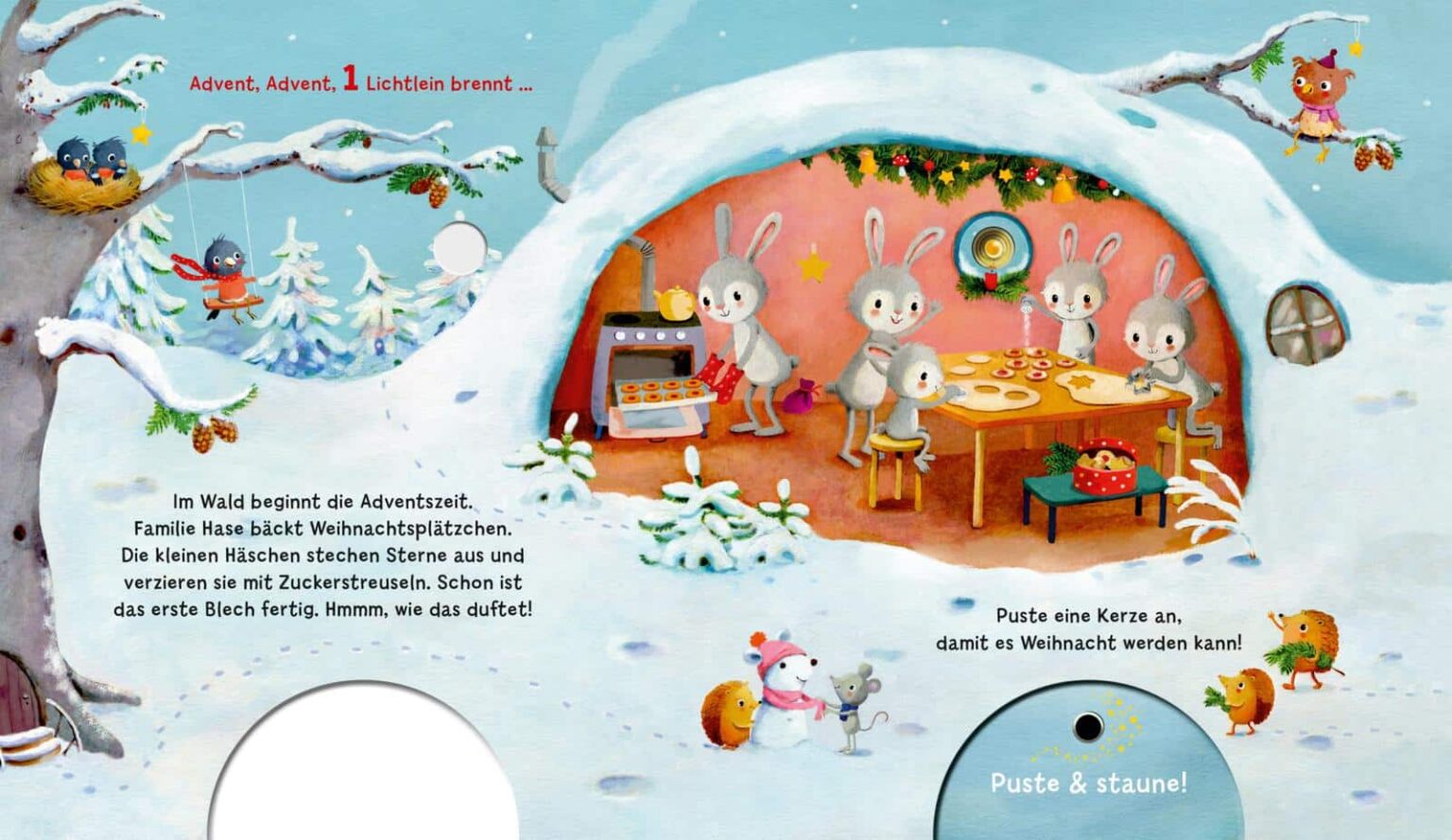Advent, Advent, ein Lichtlein brennt - Kinderbuchlesen.de