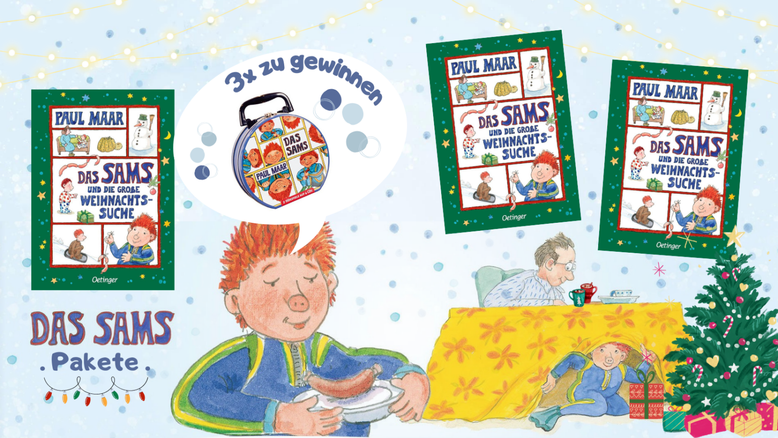 Das Sams und die große Weihnachtssuche - Kinderbuchlesen.de