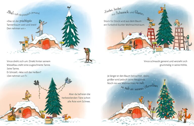 Wie feiern Wiesel Weihnachten? - Kinderbuchlesen.de