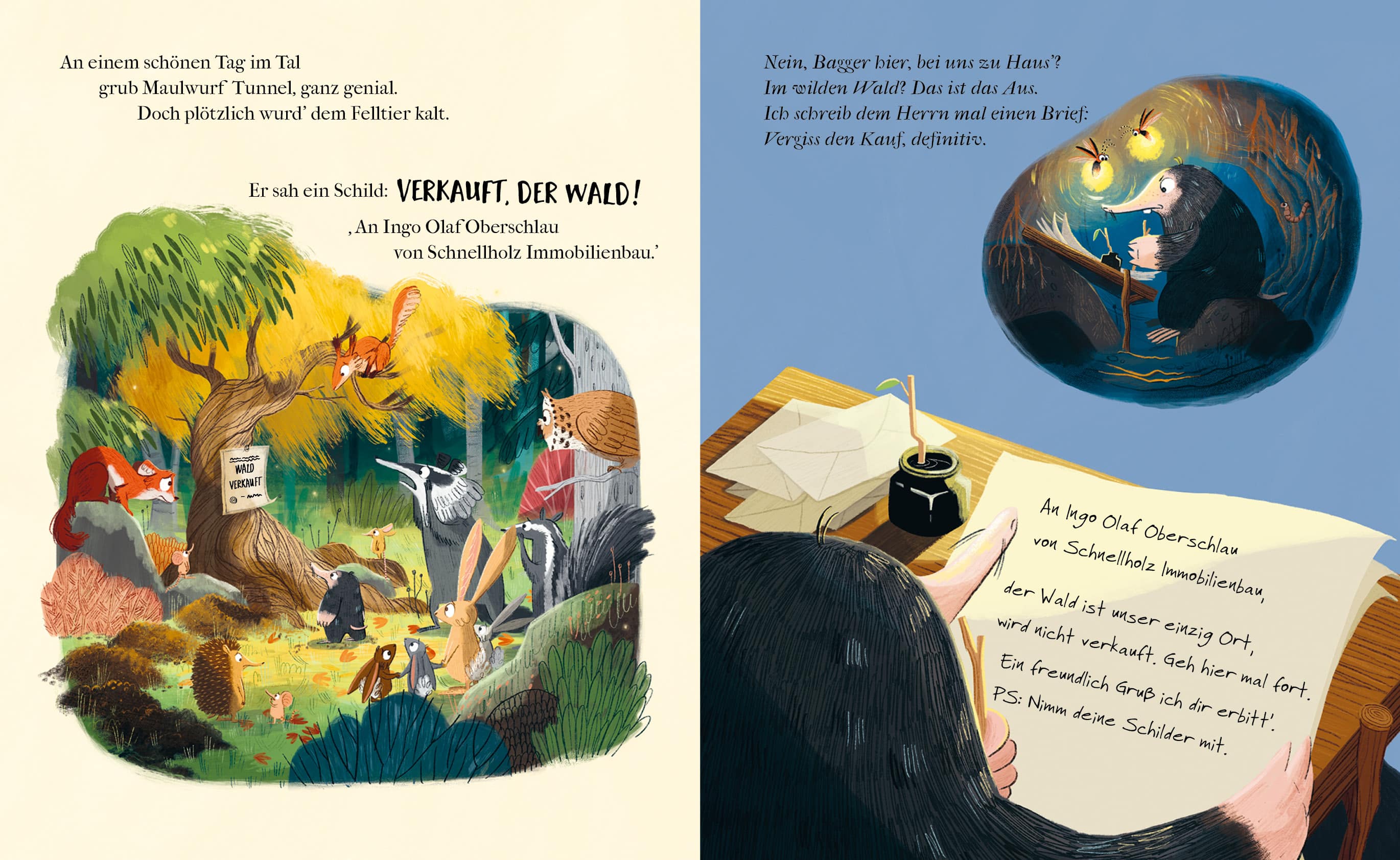 Ein wunder wilder schöner Wald : Kinderbuchlesen.de